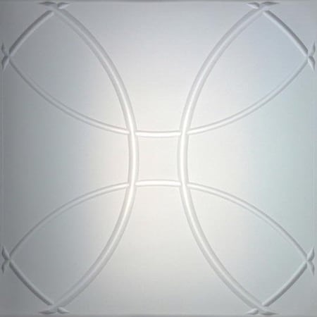 Ceilume Orb 2ft x 2ft Translucent Ceiling Tile V1-ORB-22WTT | Zoro